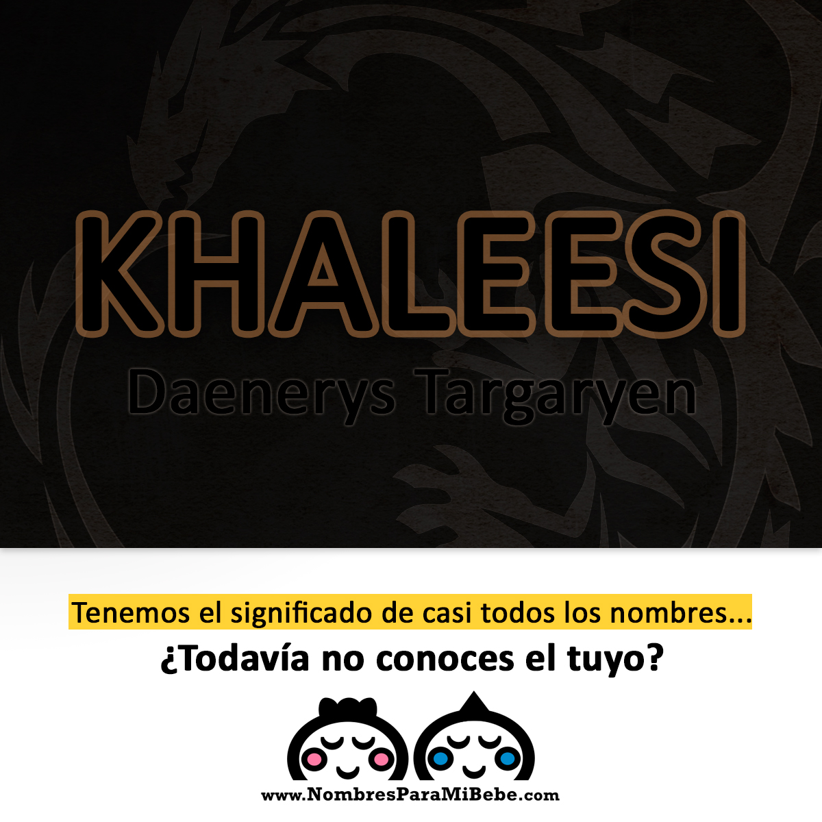 Khaleesi, nombre Khaleesi, significado de Khaleesi